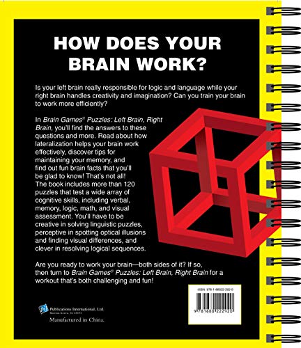 Brain Games - Puzzles: Left Brain Right Brain