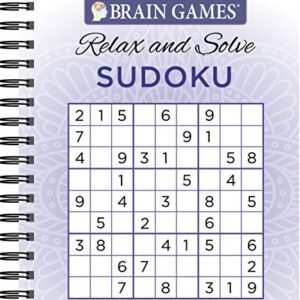 Brain Games - Relax and Solve: Sudoku (Purple)