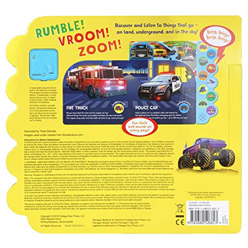 Rumble! Vroom! Zoom!: Let's Listen to Things That Go!