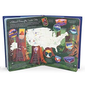 America The Beautiful - Celebrating America's History, Landmarks, Parks, Artists, Food, Maps, And More! (Children's Hardcover Luxury Storybook)