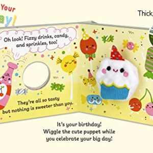 Hooray It's Your Birthday! Finger Puppet Board Book for Celebrations & Parties Ages 1-4 (Finger Puppet Board Books)