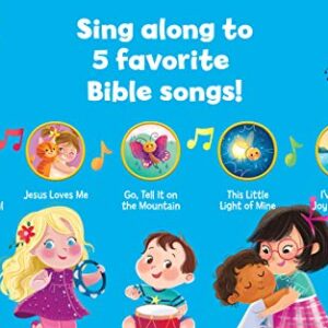 Jesus Loves Me 5-Button Songbook - Perfect Gift for Easter Baskets, Christmas, Birthdays, Baptisms, and More (Little Sunbeams)