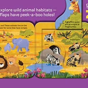 Zoo: Peek-a-Flap Board Book