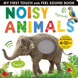 noisy animals: includes six sounds! (my first)