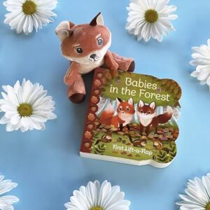 Babies in the Forest- A Lift-a-Flap Board Book for Babies and Toddlers, Ages 1-4 (Chunky Lift-A-Flap Board Book)