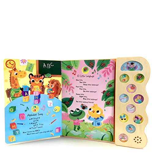 ABC & 123 Learning Songs: Interactive Children's Sound Book (11 Button Sound) (11 Button Sound Book)