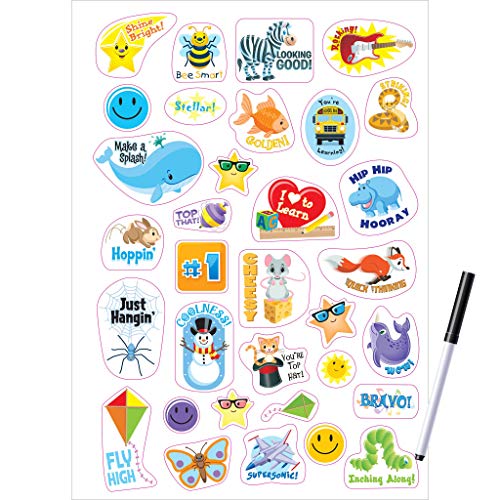 School Zone Write & Reuse Workbook for Preschool: Reusable Wipe-Clean Spiral Bound Learn and Practice Writing Book, Dry Erase Marker, ABC’s, Shapes, and More