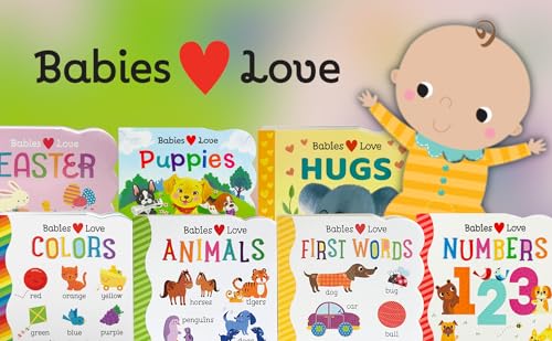 4 Pack Babies Love Learning Lift-a-Flap Boxed Set: First Words, Animals, Colors, and Things That Go (Chunky Lift a Flap)