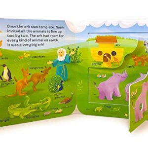 Peek-a-Flap Noah - Children's Lift-a-Flap Board Book Gift for Easter, Christmas, Communion, Baptism (Little Sunbeams)