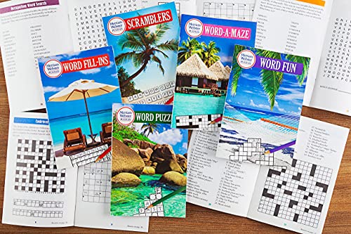 Merriam-Webster Puzzles 10 Booklet Set (Brain Games)