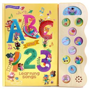 abc & 123 learning songs: interactive children's sound book (11 button sound) (11 button sound book)