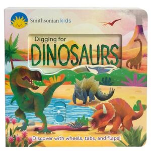 smithsonian kids: digging for dinosaurs (deluxe multi activity book)