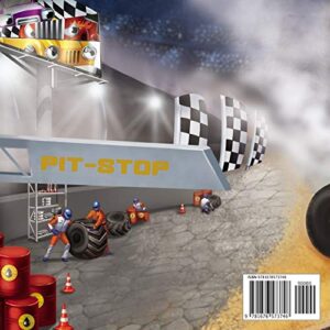 The Big Race. Who will Finish First?: The Funniest Bedtime ABC Book for Toddlers, I Can Read Level 1. Ages 3 to 6 (Monster Trucks Book for Kids) Preschool, Kindergarten