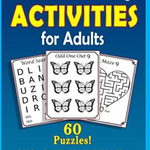 Fun and Relaxing Activities for Adults: Puzzles for People with Dementia [Large-Print] (Easy Activities)