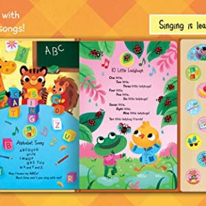 ABC & 123 Learning Songs: Interactive Children's Sound Book (11 Button Sound) (11 Button Sound Book)