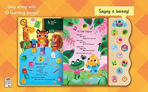 ABC & 123 Learning Songs: Interactive Children's Sound Book (11 Button Sound) (11 Button Sound Book)