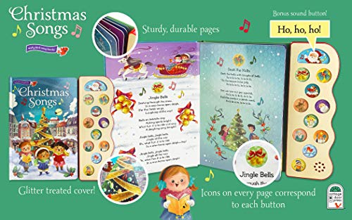 Christmas Songs: Interactive Children's Sound Book (10 Button Sound)