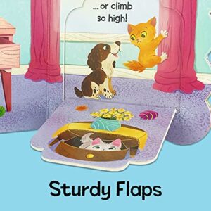 Babies Love Kittens: A Lift-a-Flap Board Book for Babies and Toddlers