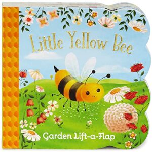 little yellow bee chunky lift-a-flap board book (babies love)