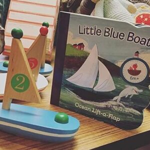 Little Blue Boat Chunky Lift-a-Flap Board Book (Babies Love) (Ocean Lift-a-Flap)