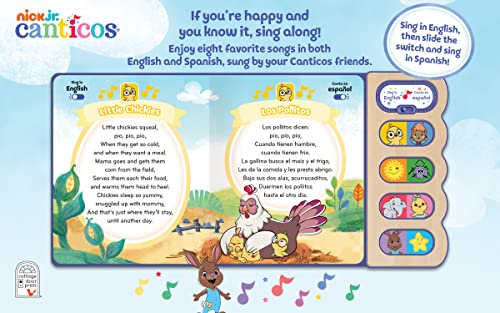 Canticos Happy! ¡Feliz! 8 Bilingual Songs (English and Spanish Edition) (Nick Jr. Canticos)