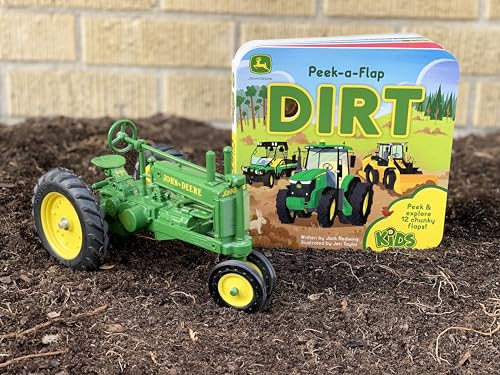 John Deere Kids Peek-a-Flap Dirt - Lift-a-Flap Board Book for Little Farmers and Tractor Lovers (John Deere Peek-a-Flap Board Book)