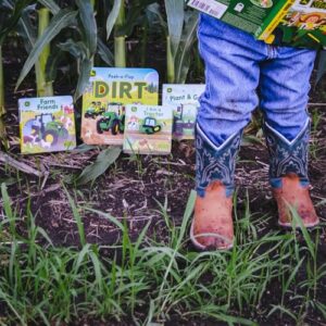 John Deere Kids Peek-a-Flap Dirt - Lift-a-Flap Board Book for Little Farmers and Tractor Lovers (John Deere Peek-a-Flap Board Book)