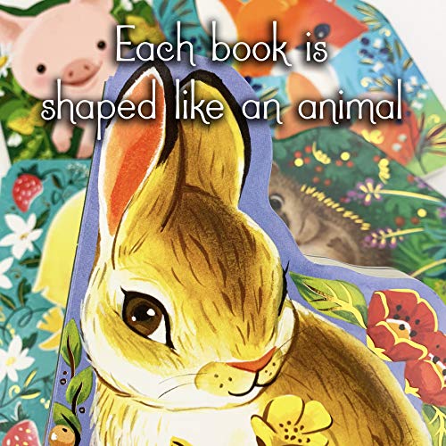 A Little Bunny - Children's Animal Shaped Board Book,