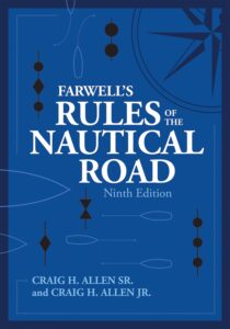 farwell's rules of the nautical road, ninth editio (blue & gold professional library)