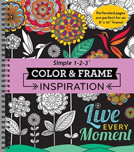 color & frame - inspiration (adult coloring book)