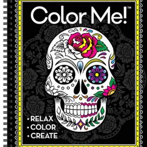 Color Me! Adult Coloring Book (Skull Cover - Includes a Variety of Images)