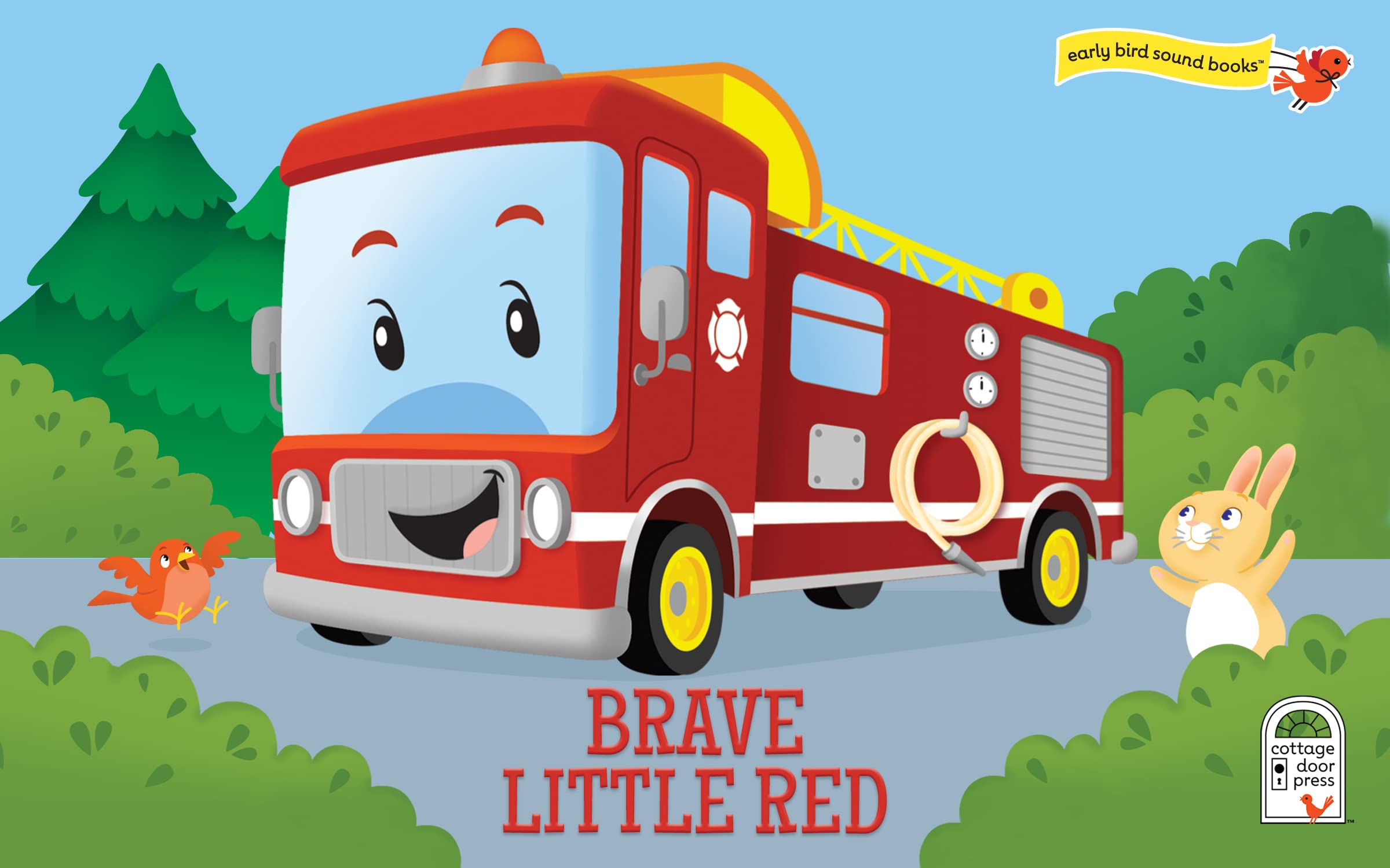 Brave Little Red Engine: 3-Button Fire Truck Sound Board Book for Babies and Toddlers (My Little Sound Book)