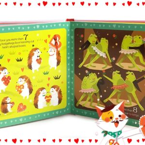 How Many Do I Love You? A Valentine Counting Padded Picture Board Book, Ages 1-5 ( )