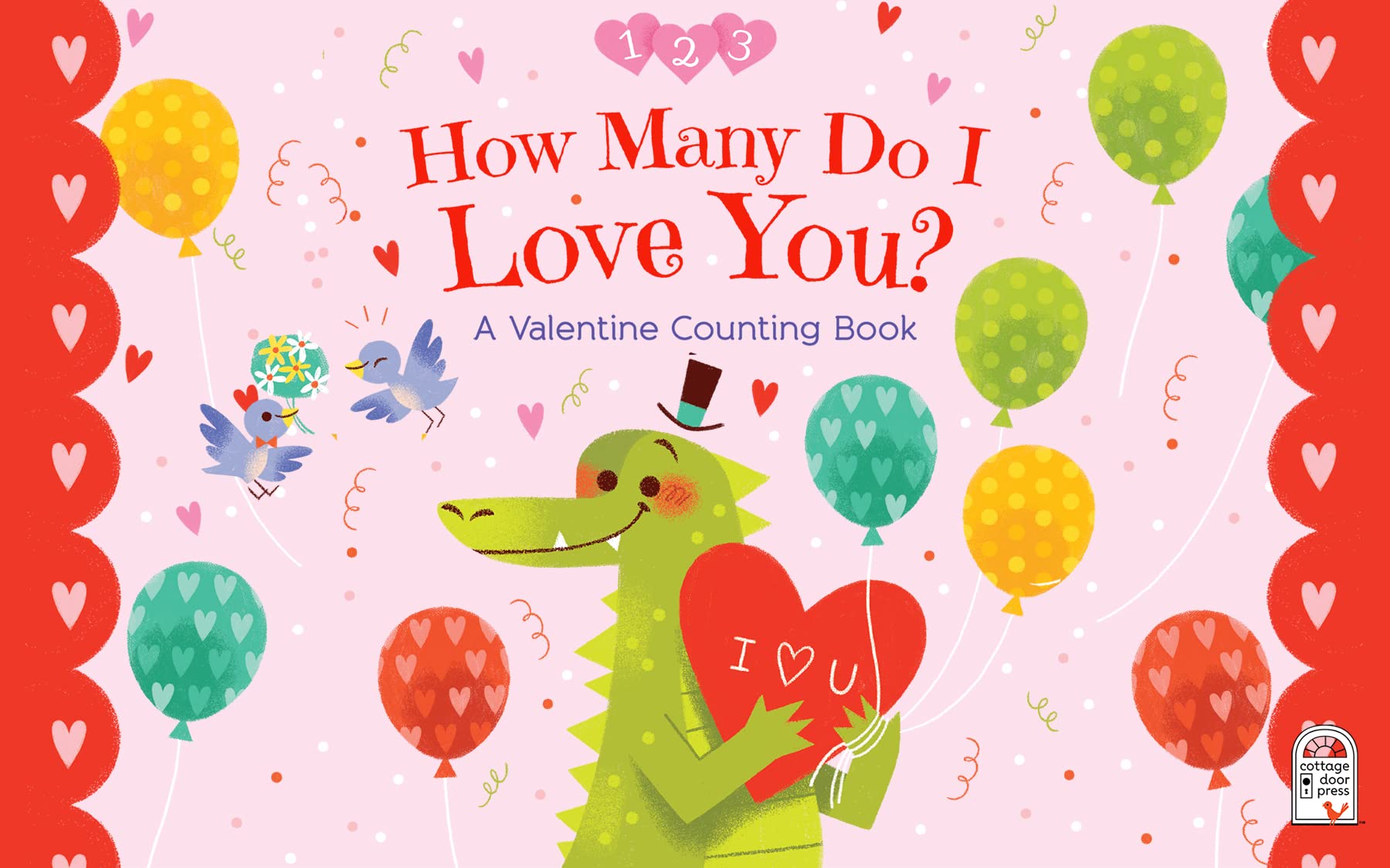 How Many Do I Love You? A Valentine Counting Padded Picture Board Book, Ages 1-5 ( )