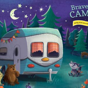 Brave Little Camper Interactive Baby & Toddler Early Bird Sound Book for Little Campers