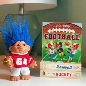 Let's Play Football! A Lift-a-Flap Board Book for Babies and Toddlers, Ages 1-4 (Chunky Lift-A-Flap Board Book)