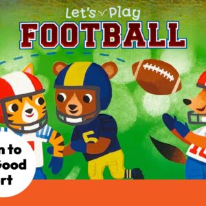 Let's Play Football! A Lift-a-Flap Board Book for Babies and Toddlers, Ages 1-4 (Chunky Lift-A-Flap Board Book)