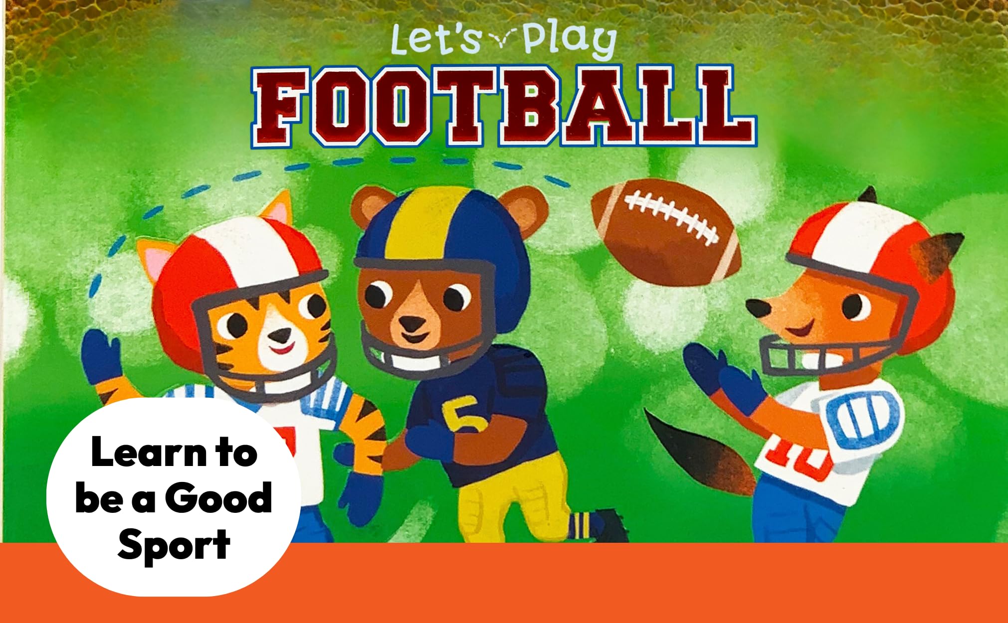 Let's Play Football! A Lift-a-Flap Board Book for Babies and Toddlers, Ages 1-4 (Chunky Lift-A-Flap Board Book)