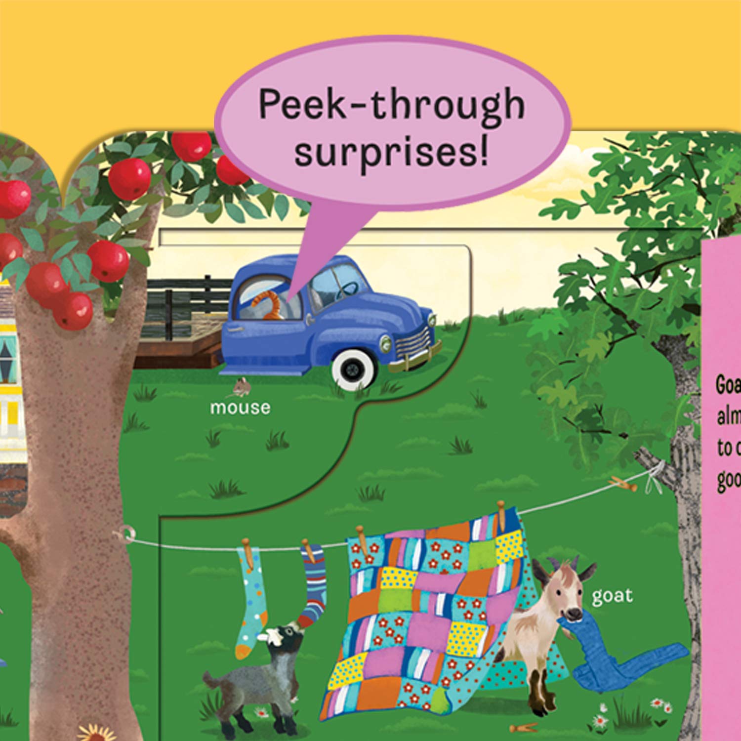 Moo: Peek-a-Flap Children's Board Book