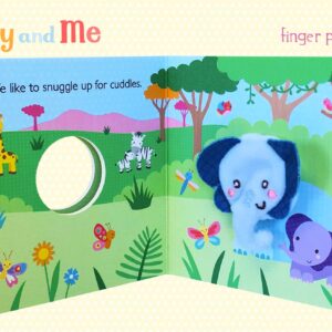 Mommy and Me Finger Puppet Board Book for babies and toddlers, new moms, baby shower or Mother's Day gifts (Finger Puppet Book)