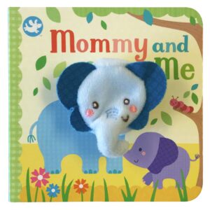 mommy and me finger puppet board book for babies and toddlers, new moms, baby shower or mother's day gifts (finger puppet book)