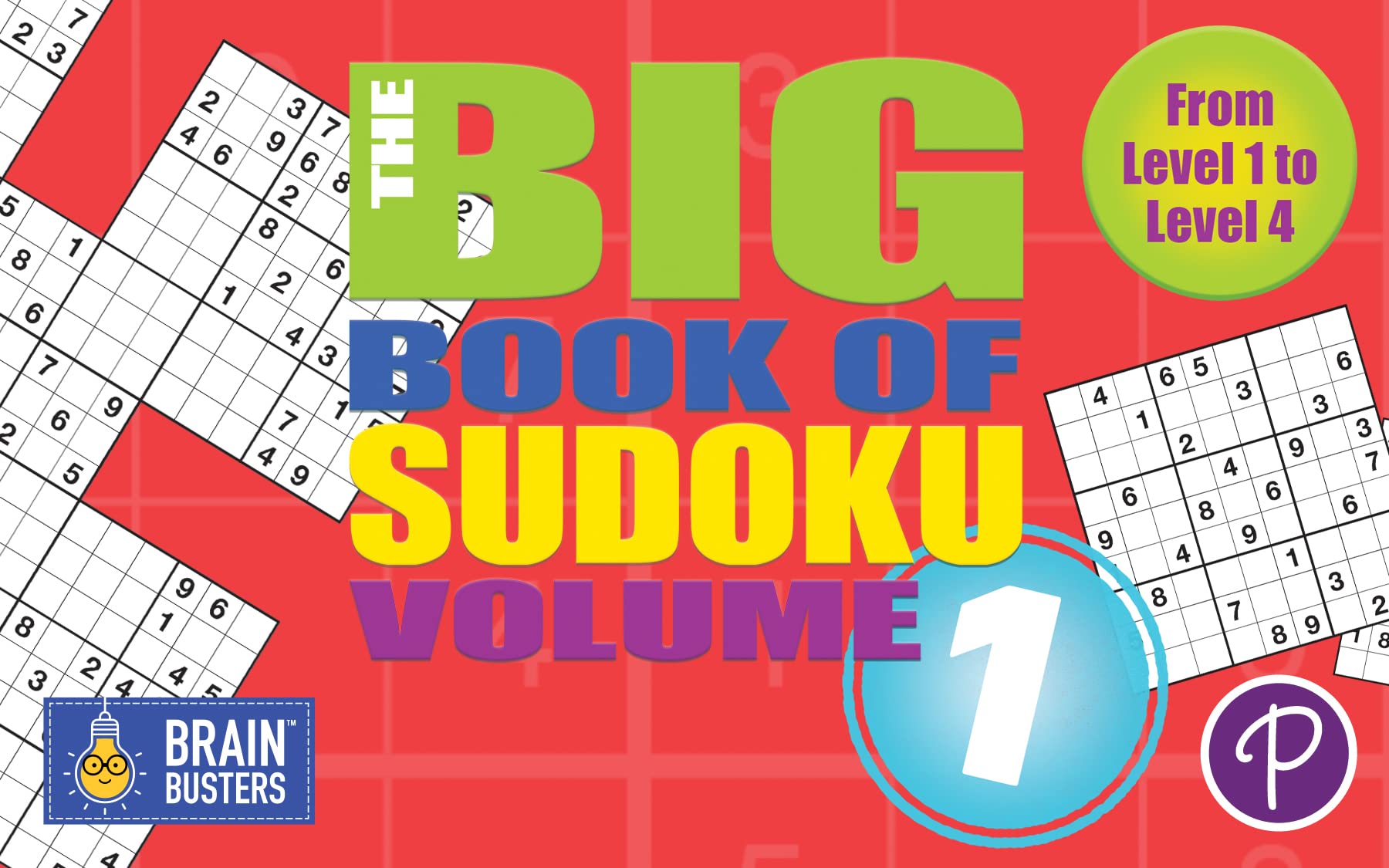 Big Book of Sudoku: Over 500 Puzzles & Solutions, Easy to Hard Puzzles for Adults (Brain Busters)