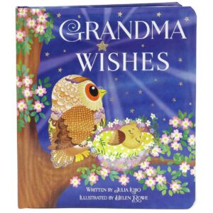 grandma wishes love you always padded board book, ages 1-5