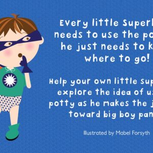 Potty Superhero: Get Ready For Big Boy Pants! Children's Potty Training Board Book