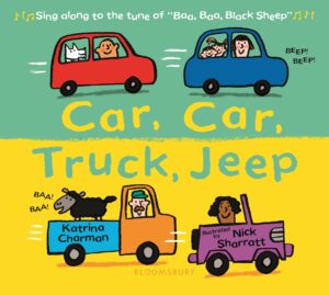 car, car, truck, jeep (new nursery rhymes)