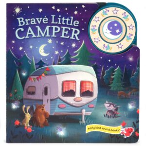 brave little camper interactive baby & toddler early bird sound book for little campers