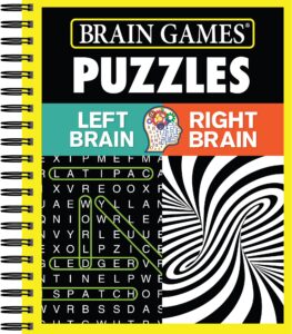 brain games - puzzles: left brain right brain