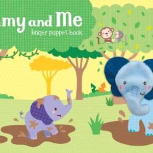 Mommy and Me Finger Puppet Board Book for babies and toddlers, new moms, baby shower or Mother's Day gifts (Finger Puppet Book)