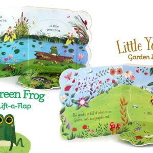 Nature Friends Lift-a-Flap Boxed Set 4-Pack: Little Red Barn, Little Blue Boat, Little Green Frog, and Little Yellow Bee (Chunky Lift a Flap)