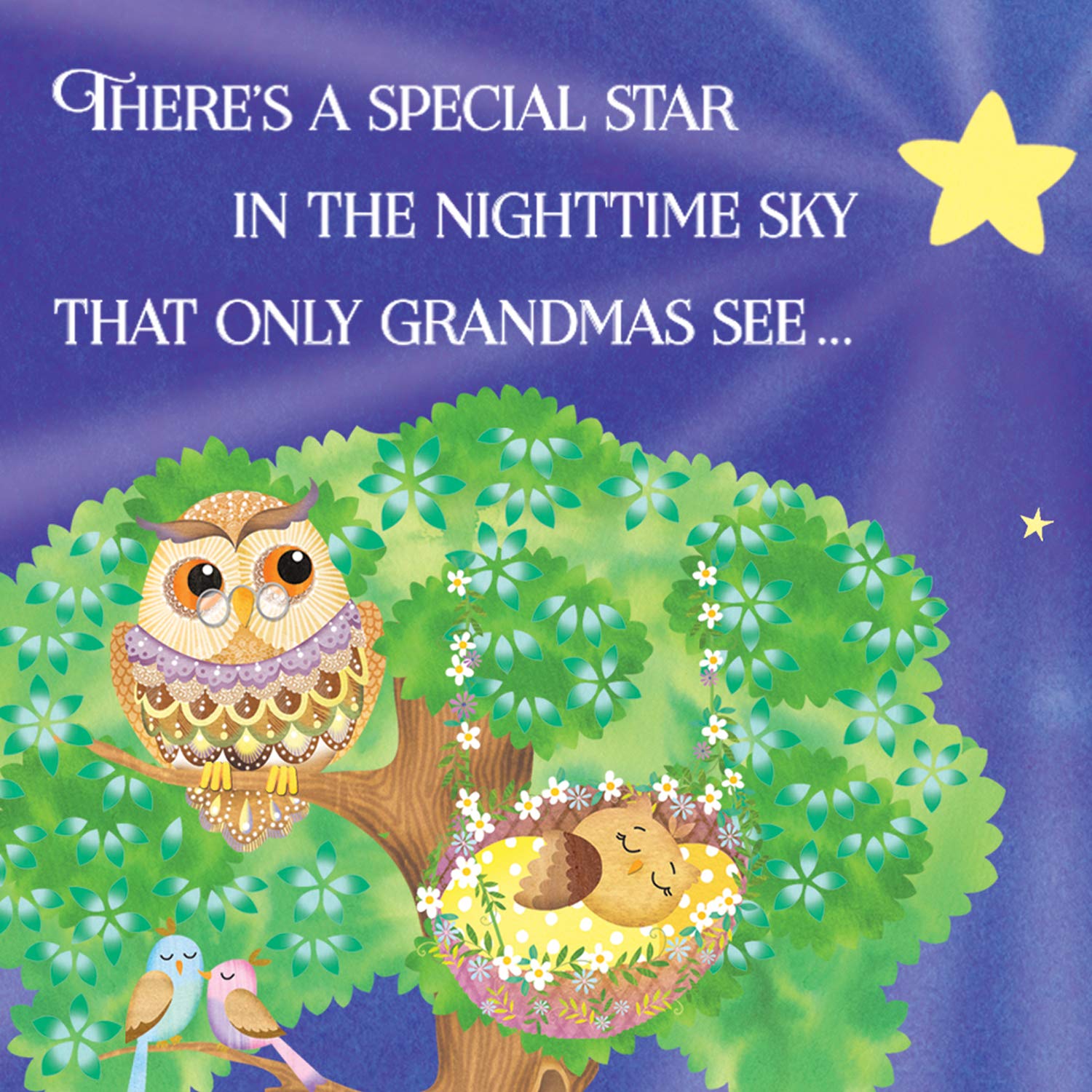 Grandma Wishes Love You Always Padded Board Book, Ages 1-5